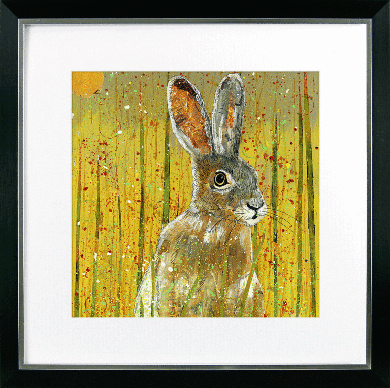 Vibrant Hares I – Hare Stare By Adam James Severn *NEW* – The Artists ...