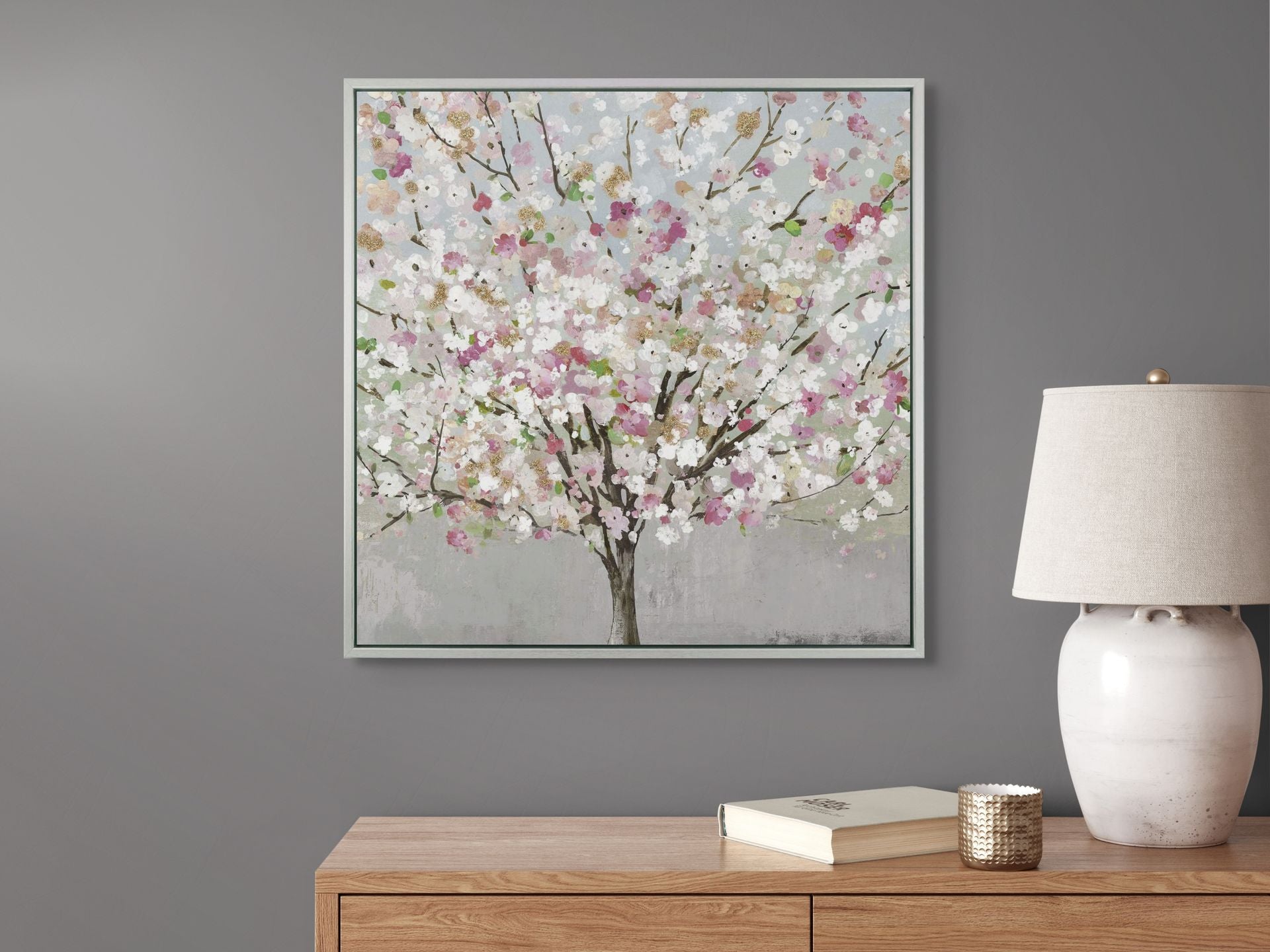 Blush Blossom Tree By Alison Pearce – The Artists Quarter