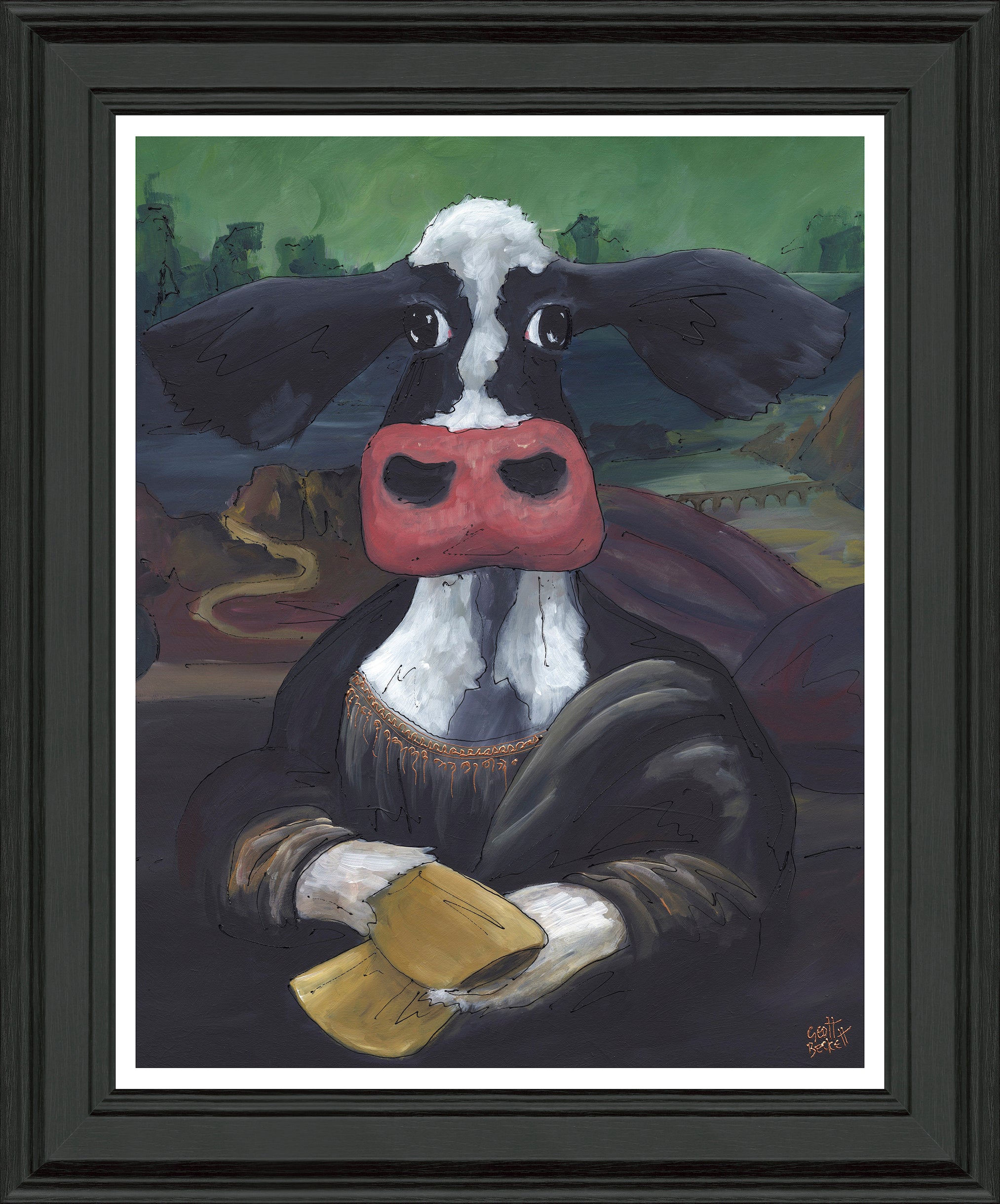 Moona Lisa By Geoff Beckett *NEW* – The Artists Quarter