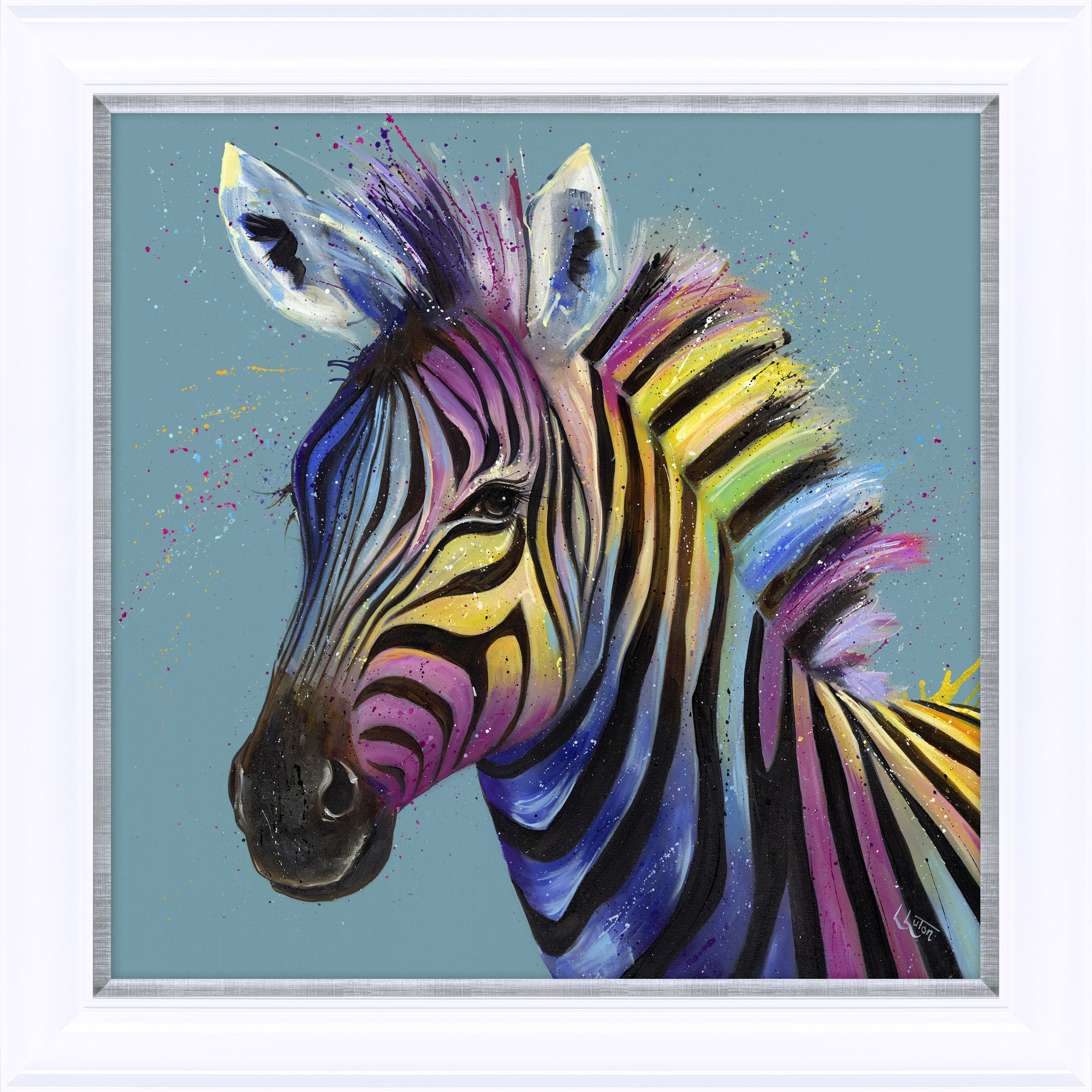 Zebra By Louise Luton – The Artists Quarter