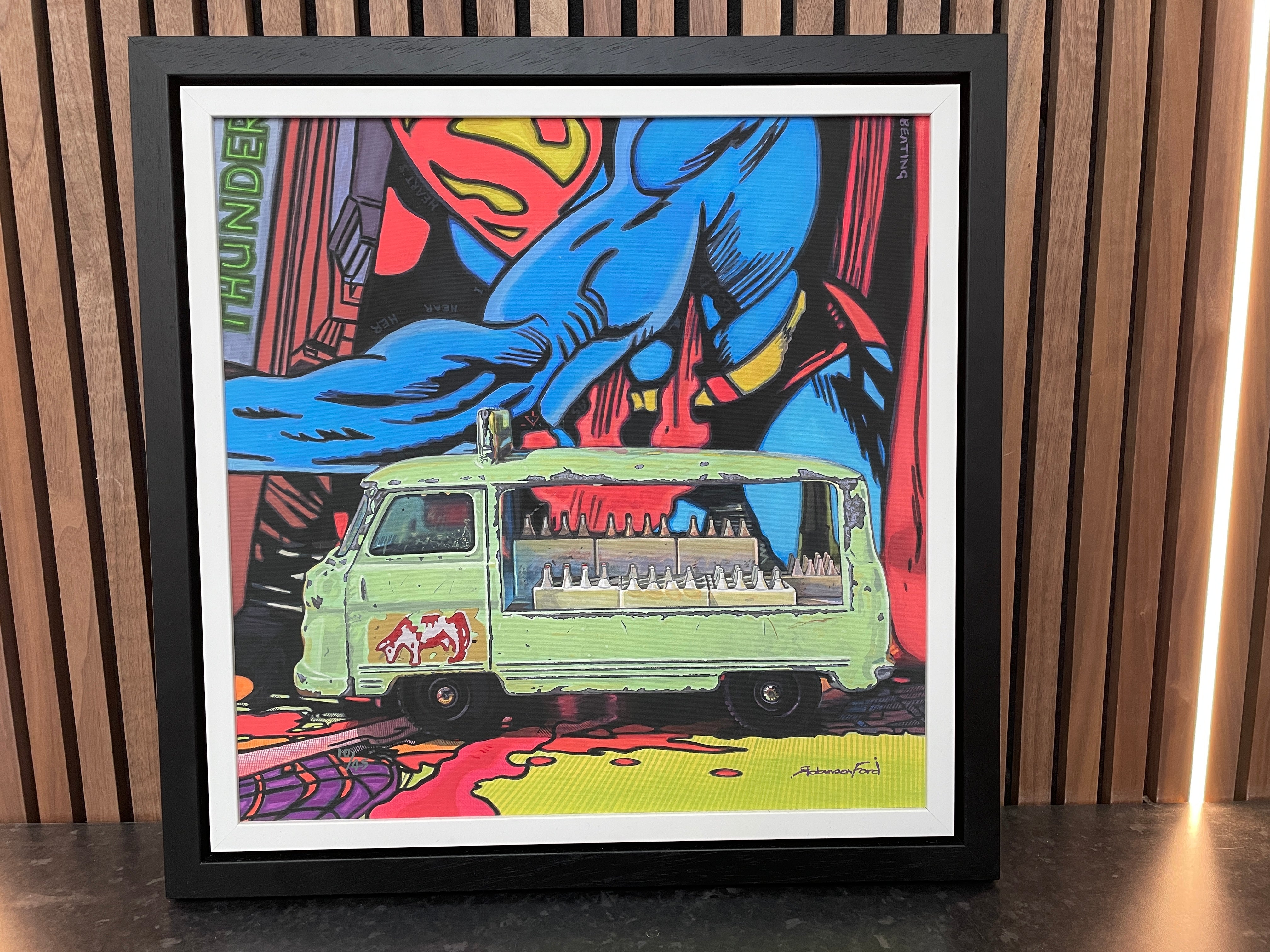 Milk Van By Dan Robinson-Ford (Limited Edition) – The Artists Quarter