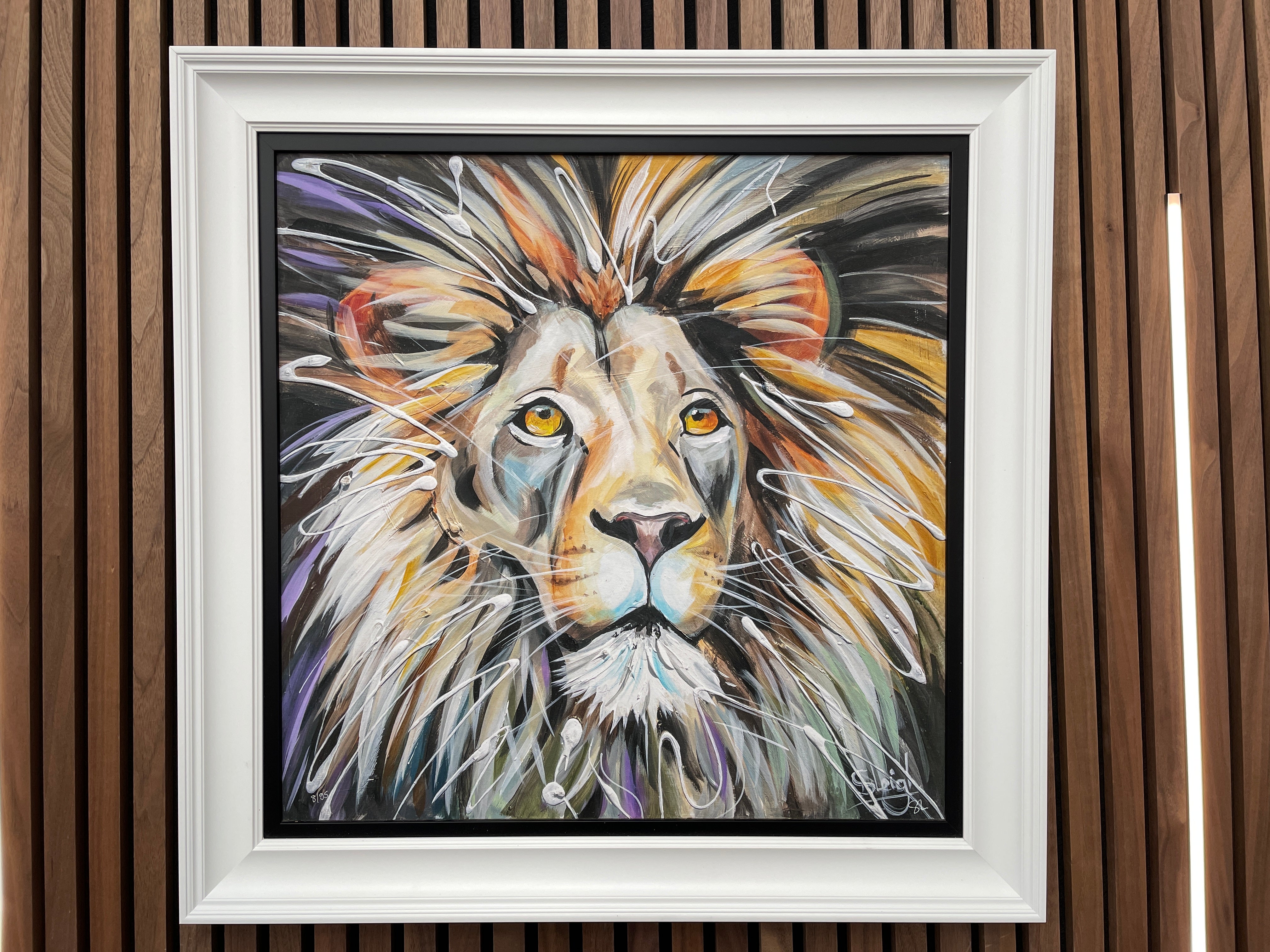 Lion By Susan B Leigh (Limited Edition) – The Artists Quarter
