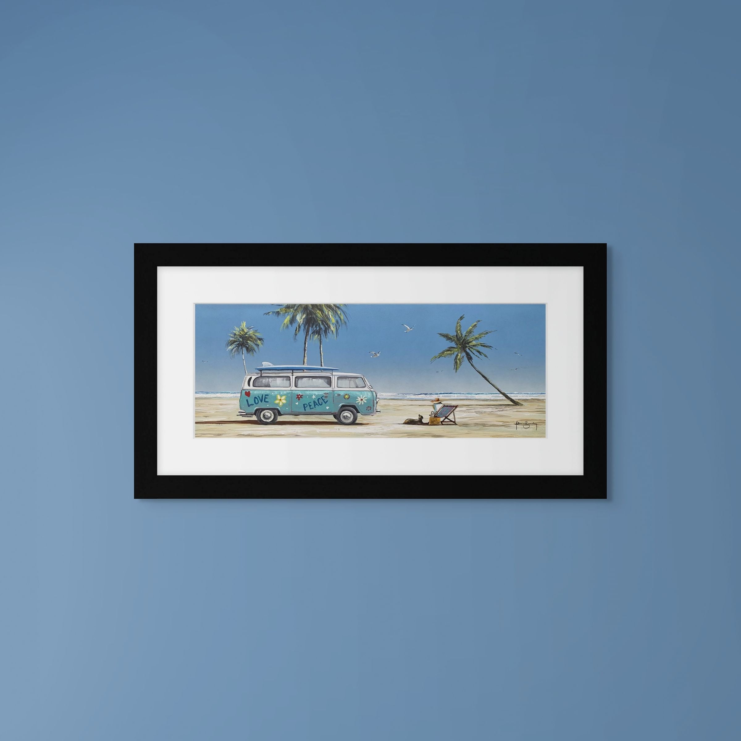 Peace And Love (Small) By Adam Barsby – The Artists Quarter