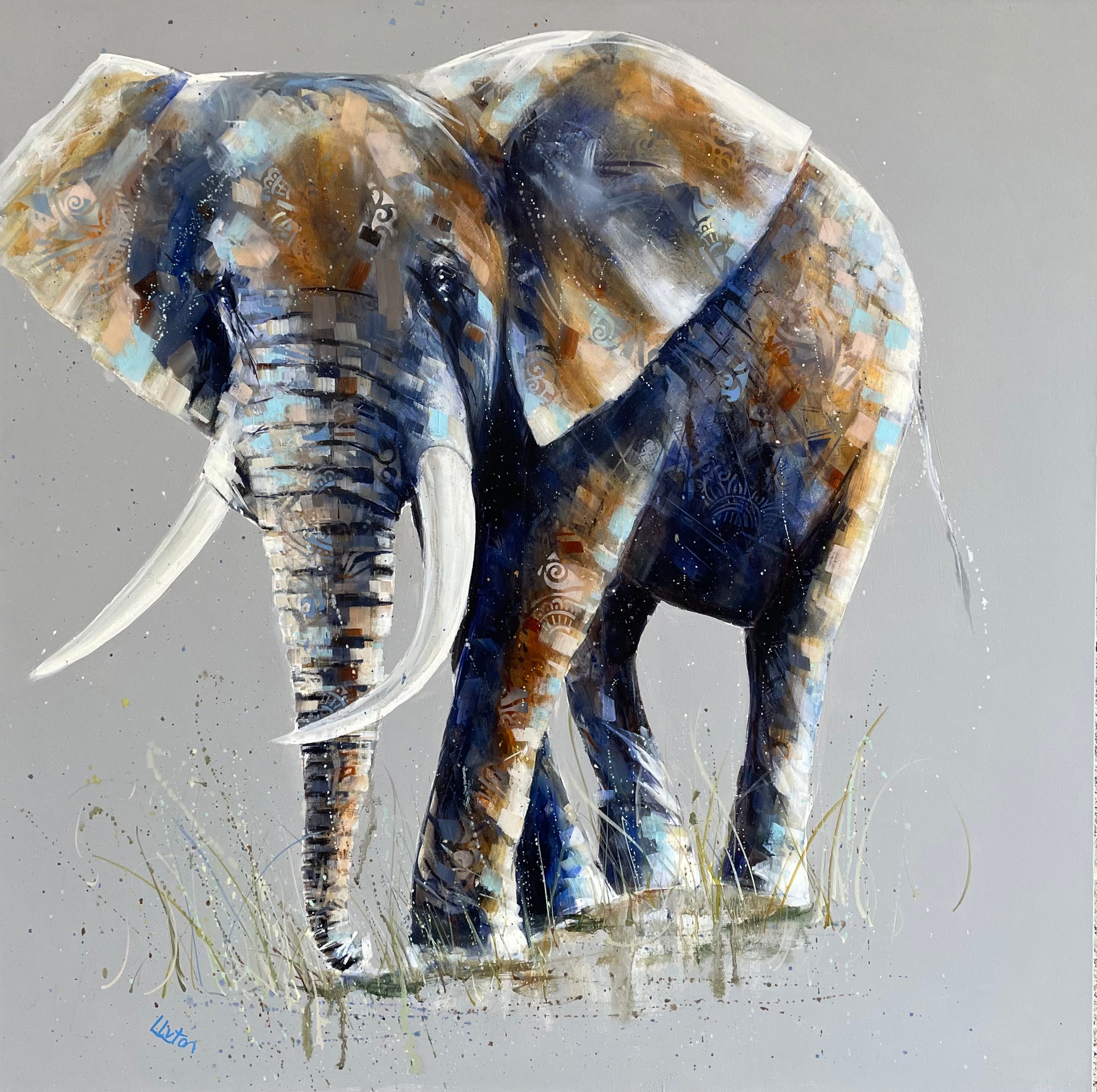 Freddie By Louise Luton Original Canvas *SALE* – The Artists Quarter