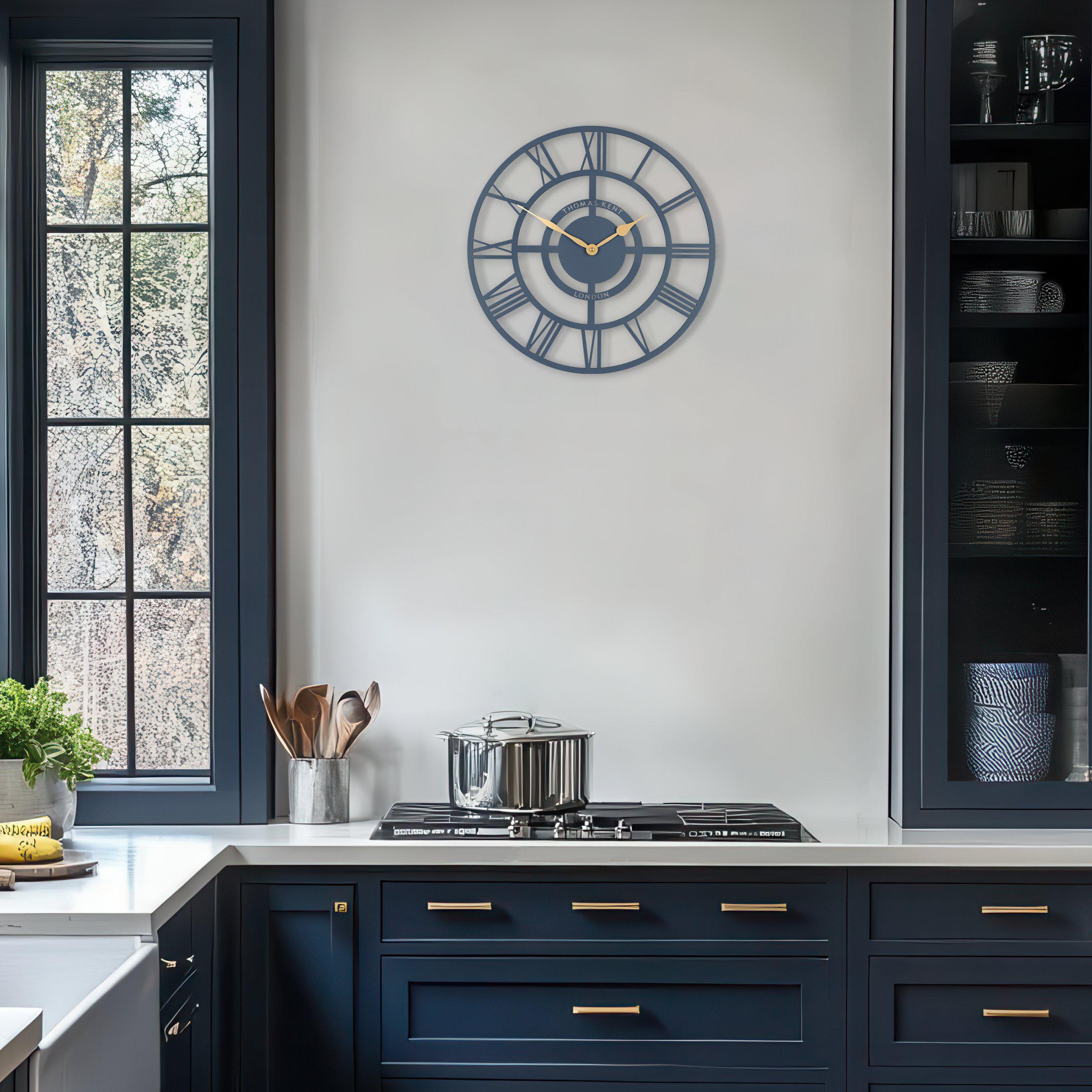 Thomas Kent London. Bright Star Wall Clock 16" (40cm) Deep Sea *NEW ...