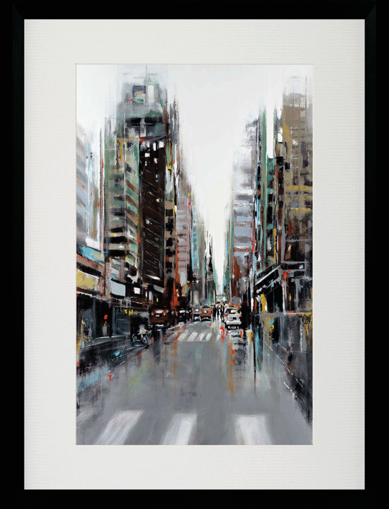 New York Vibe II By Aziz Kadmiri (Small) – The Artists Quarter
