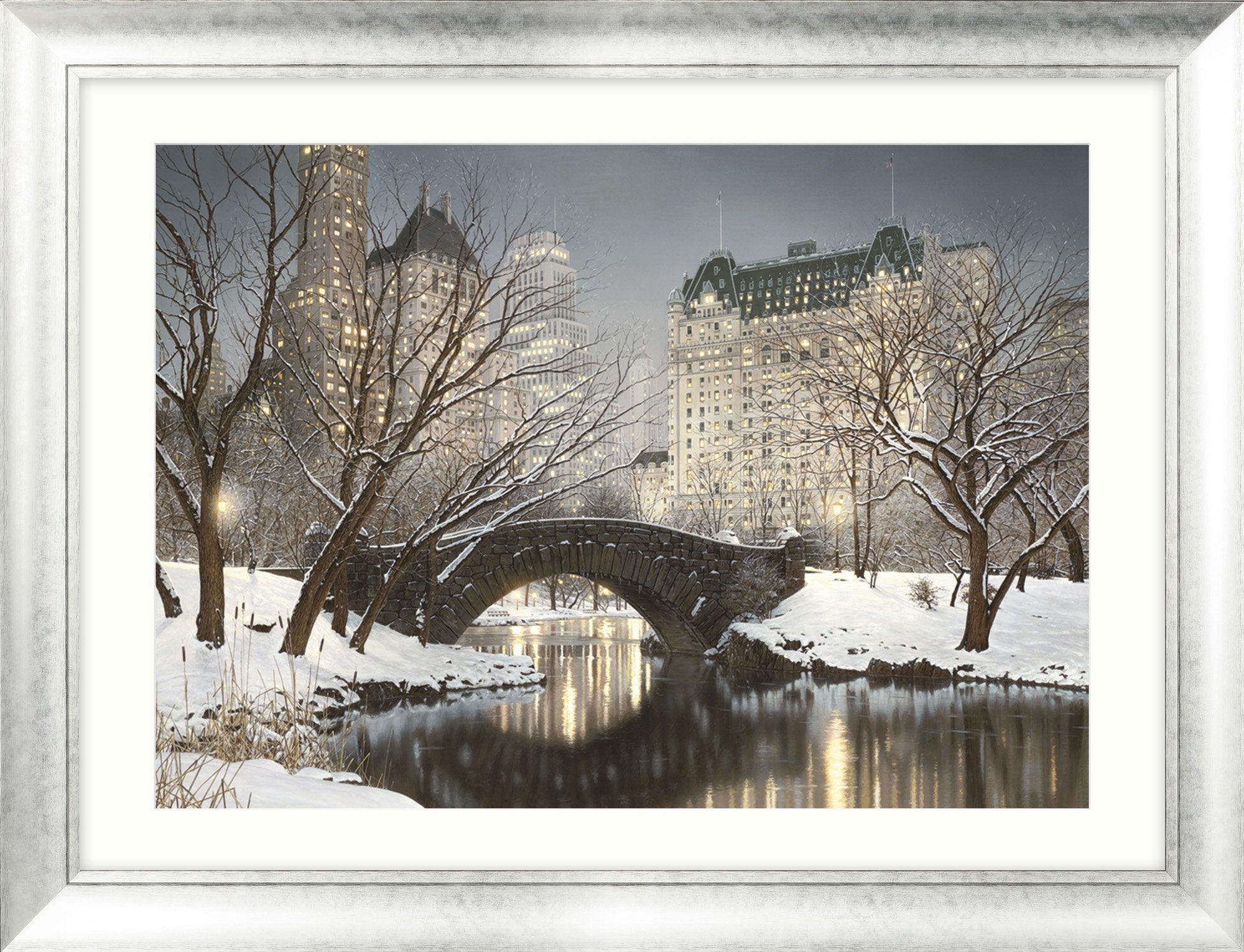 Central Park Winter By Rod Chase – The Artists Quarter